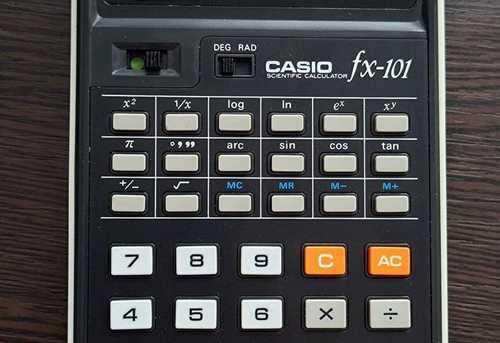 Калькулятор Casio fx-101