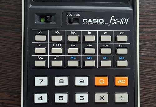 Калькулятор Casio fx-101