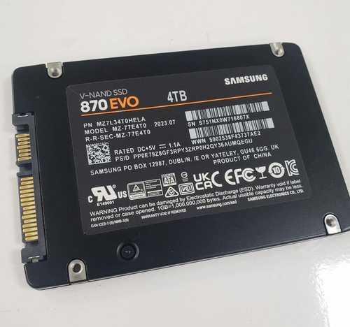 SSD 4Tb Samsung 870 EVO