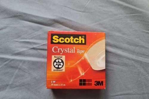 Клейкая лента Scotch Crystal Tape 3M