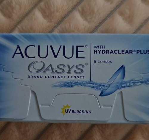 Линзы Acuvue oasys D  5.50, BC 8.4