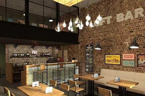 Мебель для кафе и ресторанов в стиле лофт