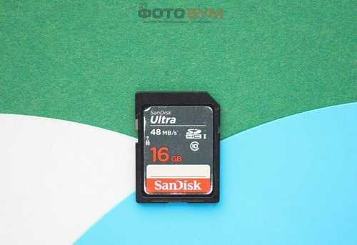Карта памяти SD SanDisk 16GB