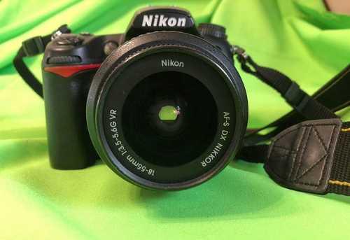 Зеркальный фотоаппарат nikon d7000+Объективы и ещё