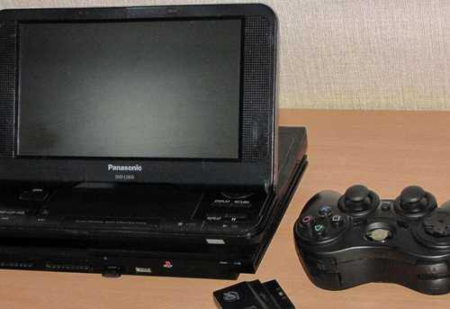 Sony PlayStation 2 с экраном