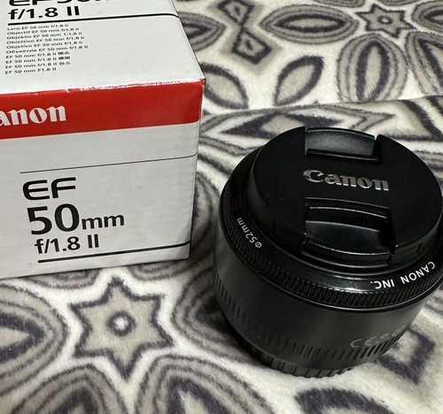 Продам Canon EF 50mm 1.8 II