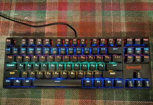 Игровая клавиатура с подсветкой redragon daksa