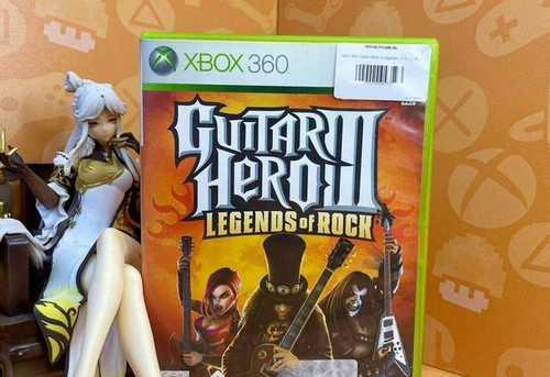 Xbox 360 Guitar Hero 3 Warriors Of Rock б/у