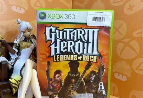 Xbox 360 Guitar Hero 3 Warriors Of Rock б/у