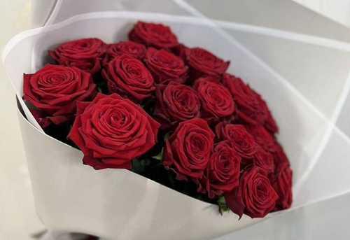 Букет красных роз с доставкой, цветы с доставкой