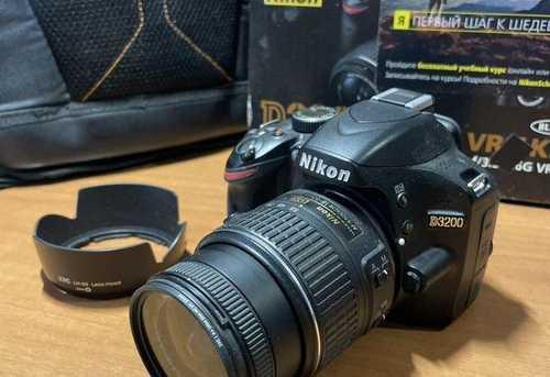 Зеркальный фотоаппарат Nikon D3200 Kit