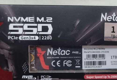 Ssd диск Netac nv2000 1Tb