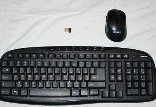 Комплект клавиатура+мышь Sven Comfort 3400 Wireles