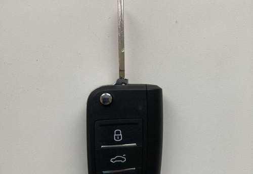 Выкидной ключ VW, Skoda, Audi, Seat