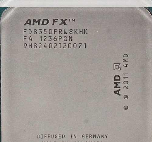 Процессор Amd fx 8350