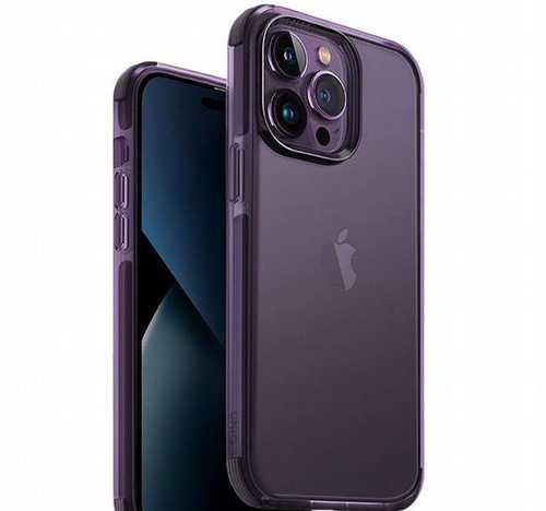 Чехол Uniq для iPhone 14 Pro Combat Purple