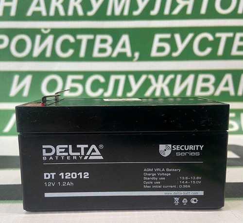 Аккумулятор Delta DT 12012