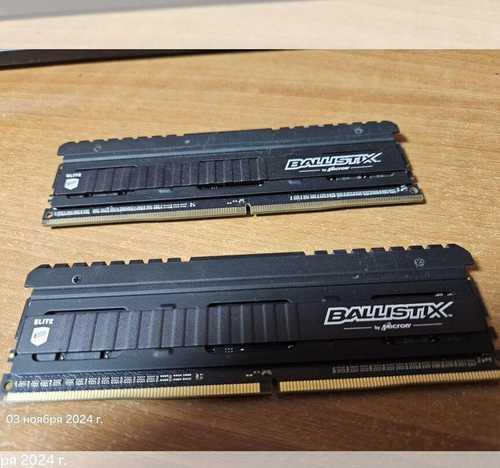 Оперативная память ddr4 crucial ballistix