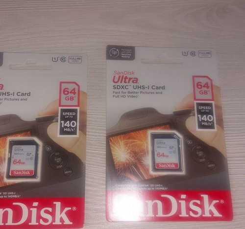 Sandisk ultra sdxc uhs-i card 64gb