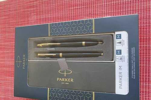 Parker набор шариковая и перьевая ручки