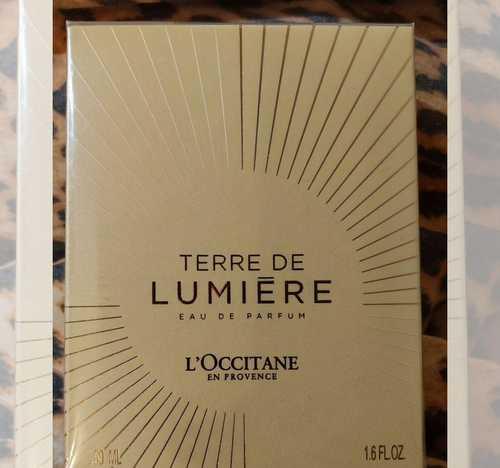 Парфюмированная вода Terre De lumiere Loccitane