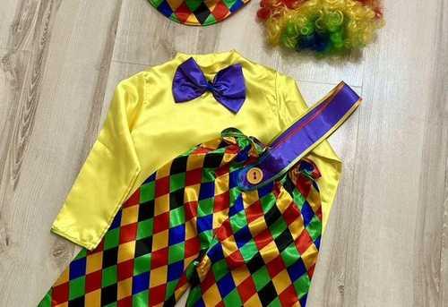 Новогодний костюм клоуна для мальчика