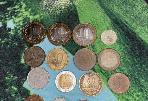 Монеты 5 копеек 1988 СССР, 100 тенге