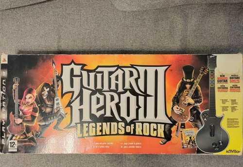 Guitar hero Legends of rock PS3