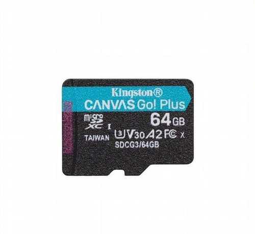 Kingston Canvas Go Plus microSD Card 64GB