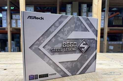 Asrock steel legend intel B660, новые, гарантия