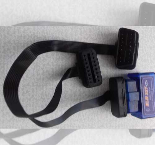 Автосканер авто elm327 obd2 с разветвителем 16 pin