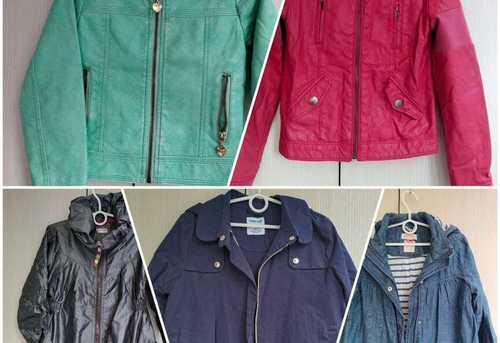 Куртки для девочки 122-128 размера
