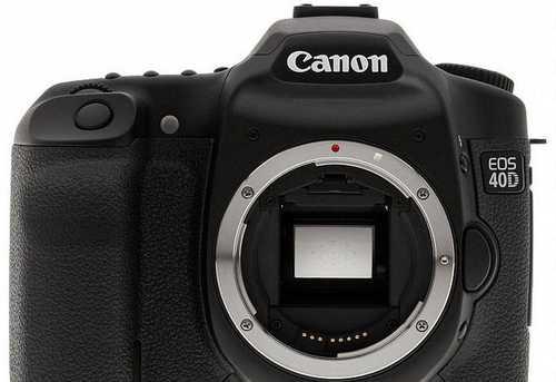 Фотоаппарат Canon 40D + объектив Canon 50mm 1.8