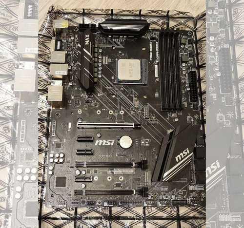 Материнская плата MSI X470 gaming plus MAX