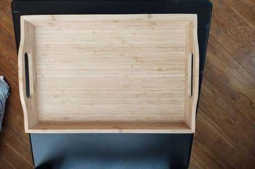 Хлебница поднос деревянная IKEA