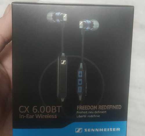 Bluetooth гарнитура sennheiser cx-6.00