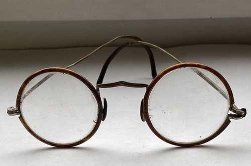 Круглые очки 1930-1940-е годы реквизит антикварные