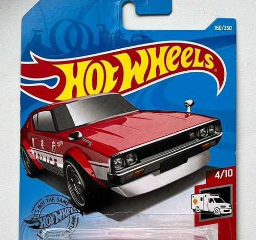 Hot Wheels - Nissan Skyline 2000 GT-R (Красный)