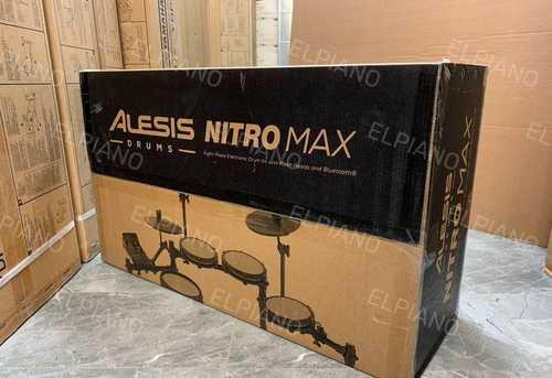 Электронные барабаны Alesis Nitro Max Kit, новые