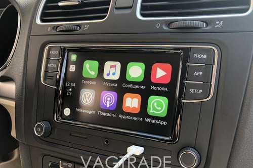 Магнитола Golf 6 с CarPlay RCD 330 plus / RCD 340