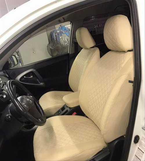 Автомобильные чехлы на Toyota Rav-4 (2006-2013)