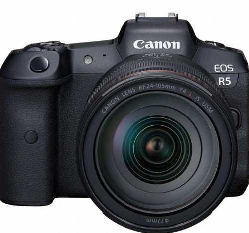 Фотоаппарат Canon EOS R5 Kit RF 24-105mm F4L IS US