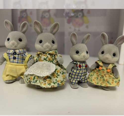 Семья зайцев Sylvanian Families оригинал