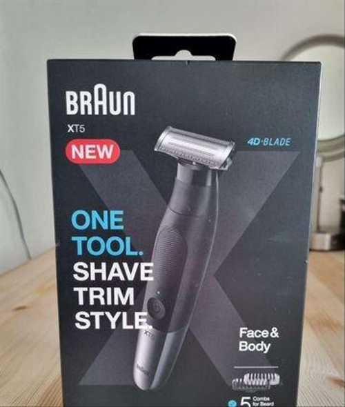 Новый триммер Braun XT5100