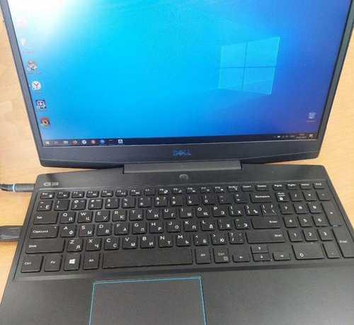 Игровой ноутбук dell G3: i7 10750H, GTX 1650 Ti 16