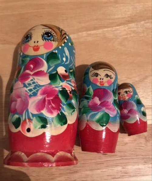 Матрешка 3 шт