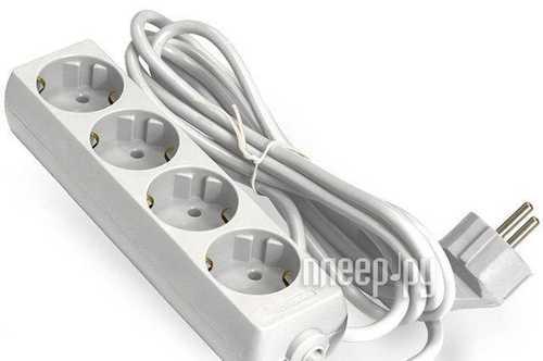 Удлинитель ExeGate ECE-4-5W 4 Sockets с заземл