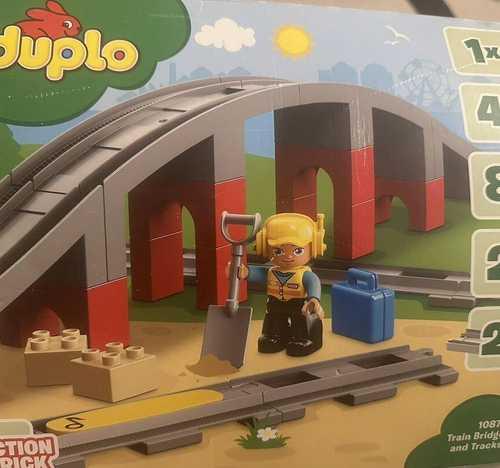 Lego duplo. Железная дорога