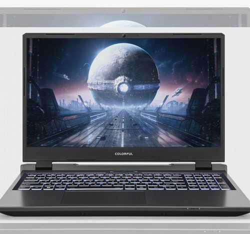 Ноутбук игровой colorful Evol P15 24 15.6, IPS, Intel Core i5 12500H 2.5ггц, 12-ядерный, 16гб DDR5