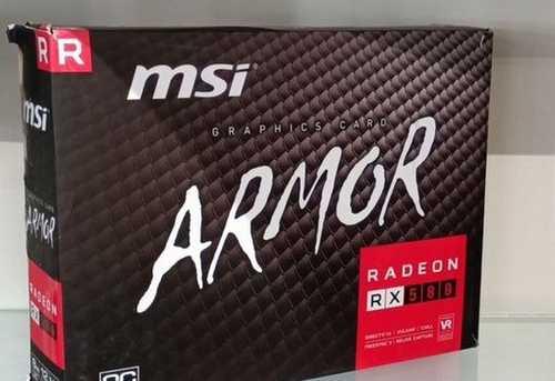 Видеокарта MSI AMD Radeon RX 580 armor 8G OC